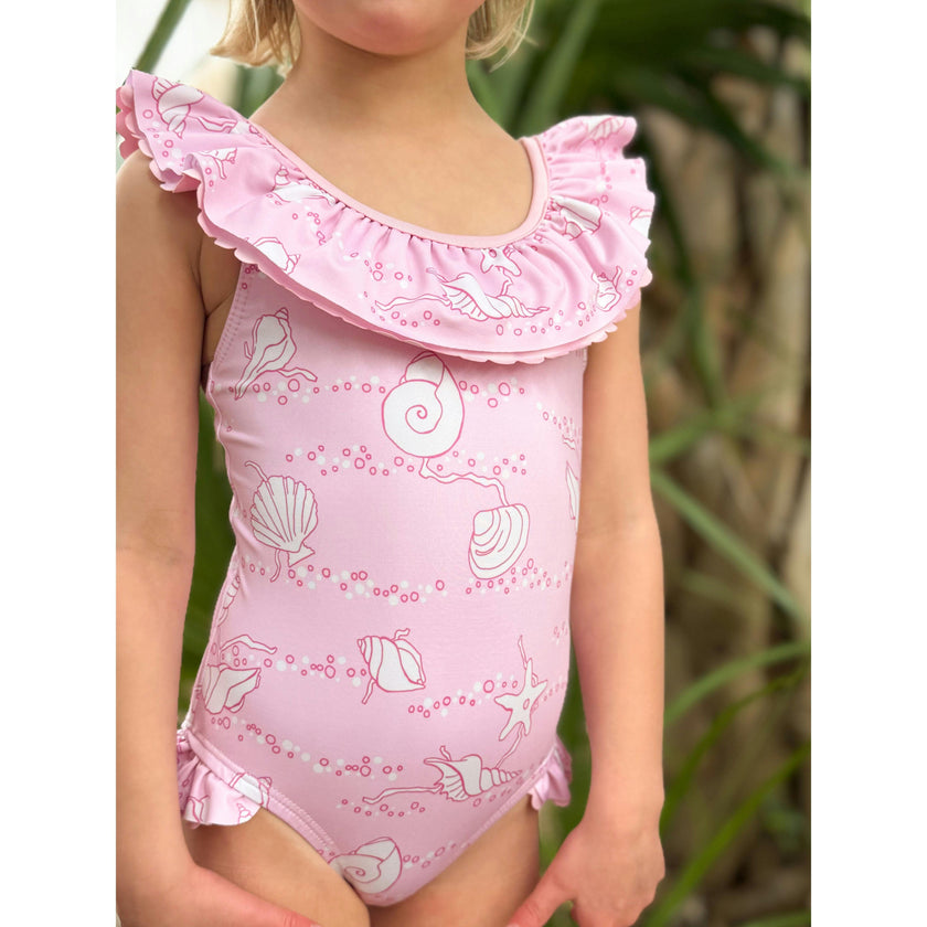 Taylor One Piece in Pink Shell – Maisonette